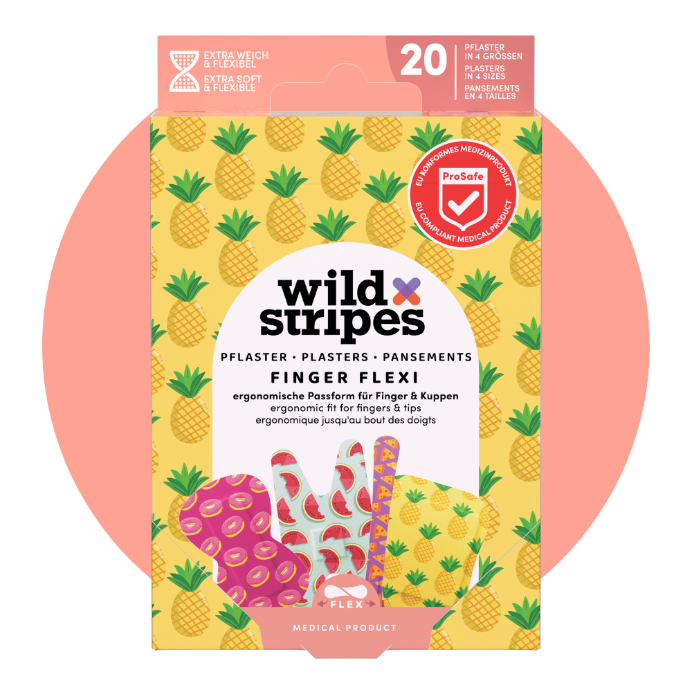 Wild Stripes – Medizinische, stylische Pflaster