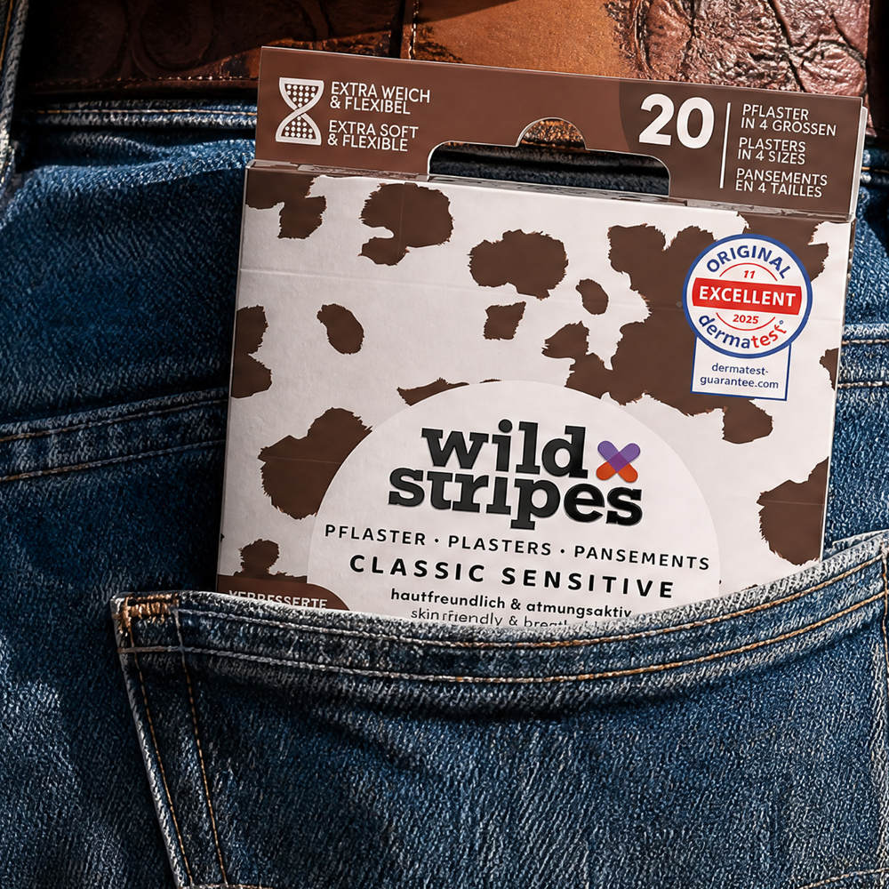 Wild Stripes – Medizinische, stylische Pflaster