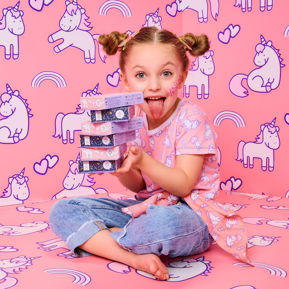 Kids Sensitive Fantasy Pflaster | Wild Stripes Official